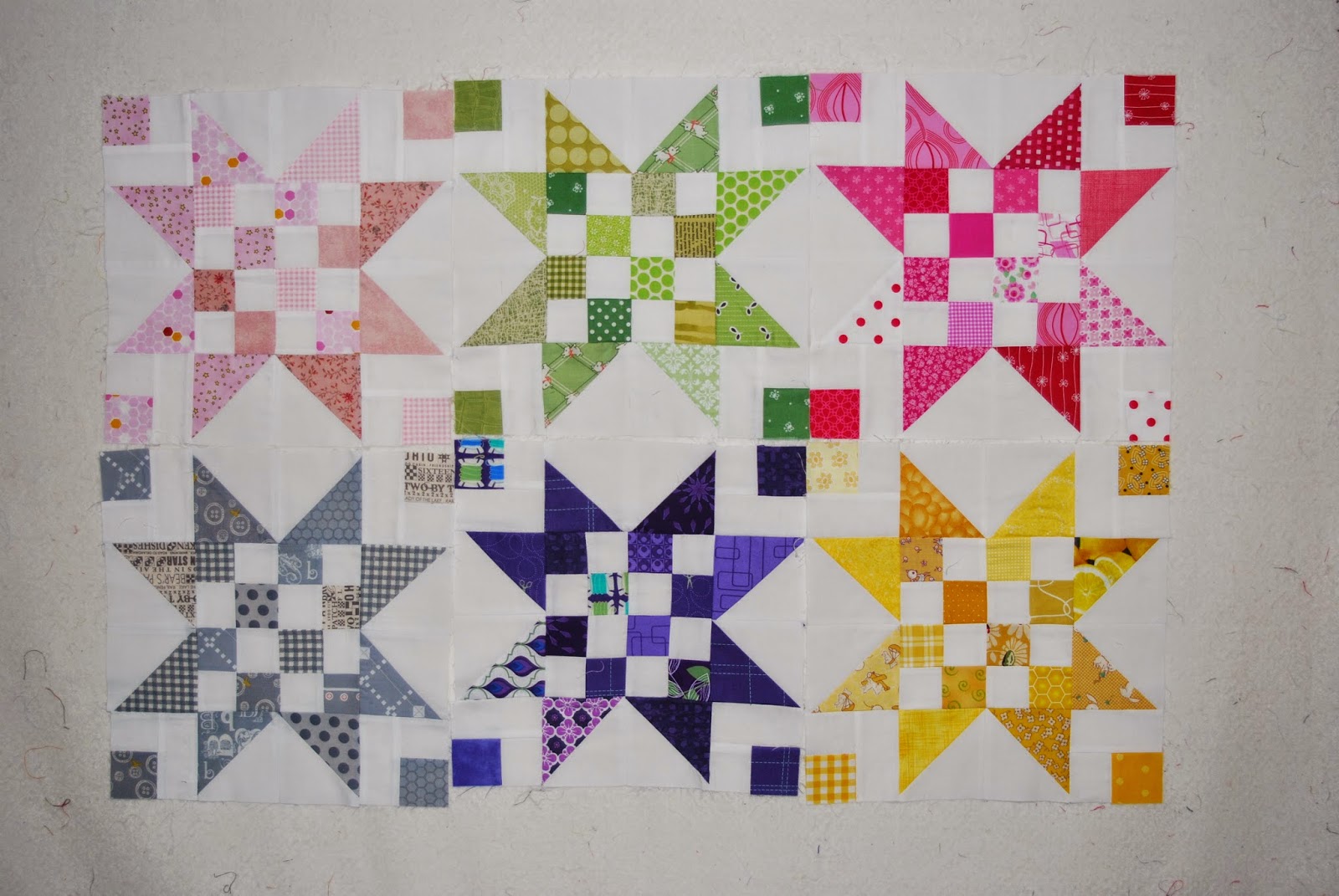 Magic Valley Modern Quilt Guild: Scrap Jar Stars Block Exchange