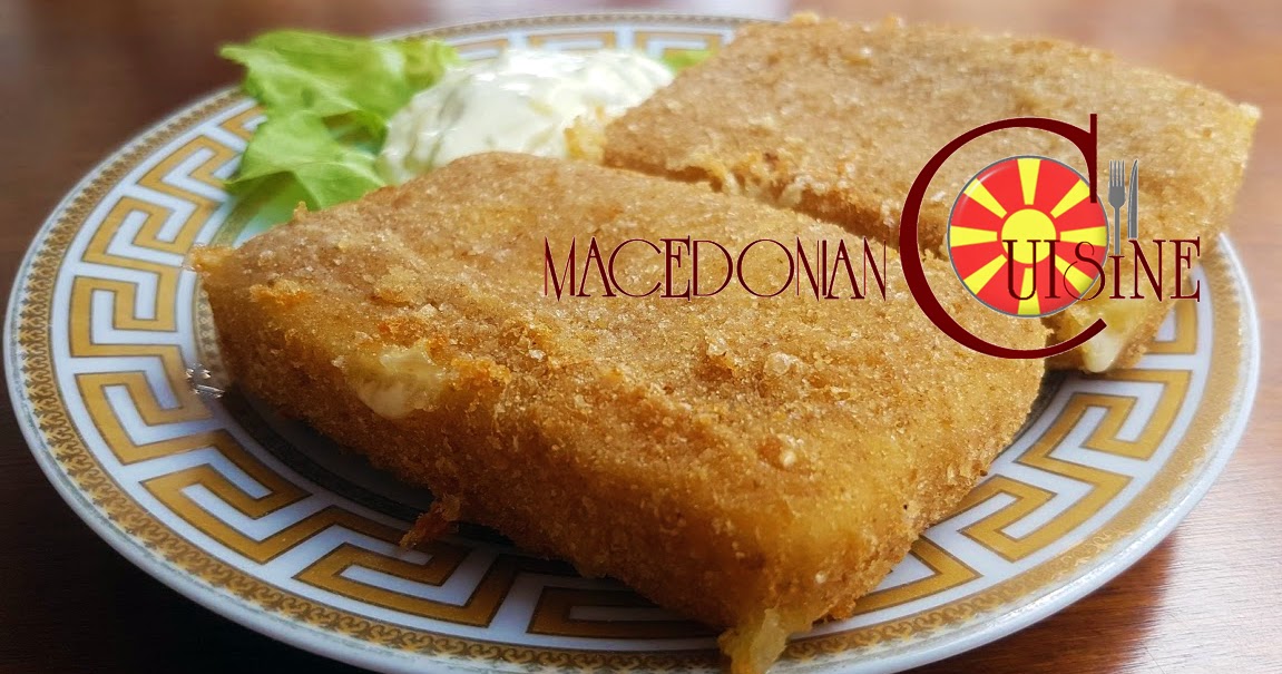 BREADED CHEESE (POHOVAN KASKAVAL) ~ Macedonian Cuisine