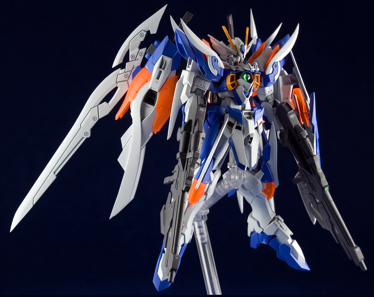 GUNDAM GUY: HGBF 1/144 Wing Gundam Zero Honoo - Painted Build