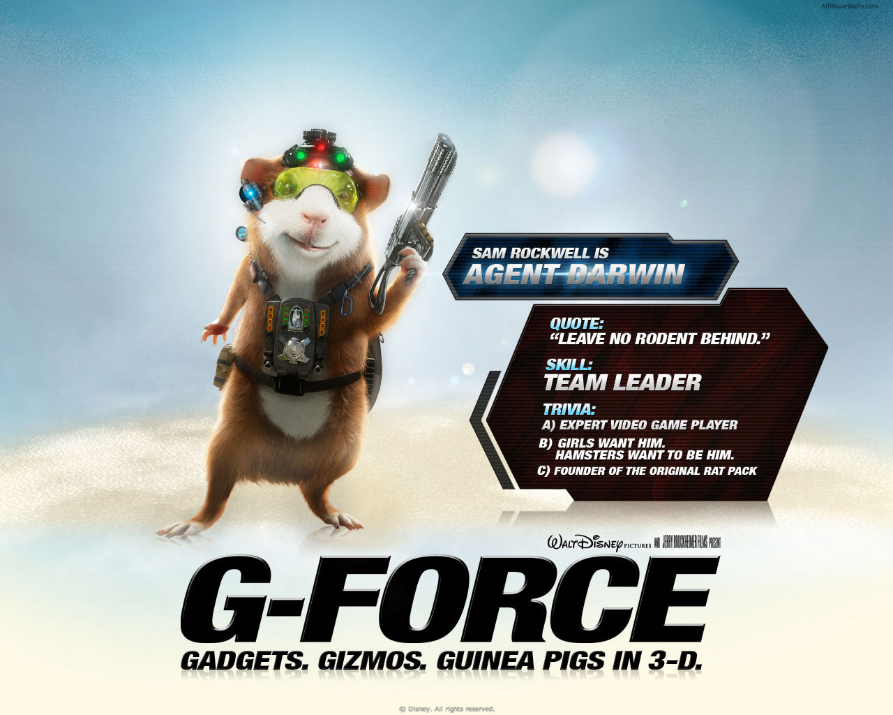 Koleksi Kartun Terbaik: G Force - Agent Darwin