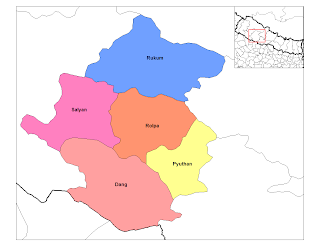 About Rapti: Map of Rapti