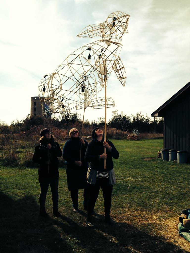meet me at the silo: How to Build a Giant Lantern