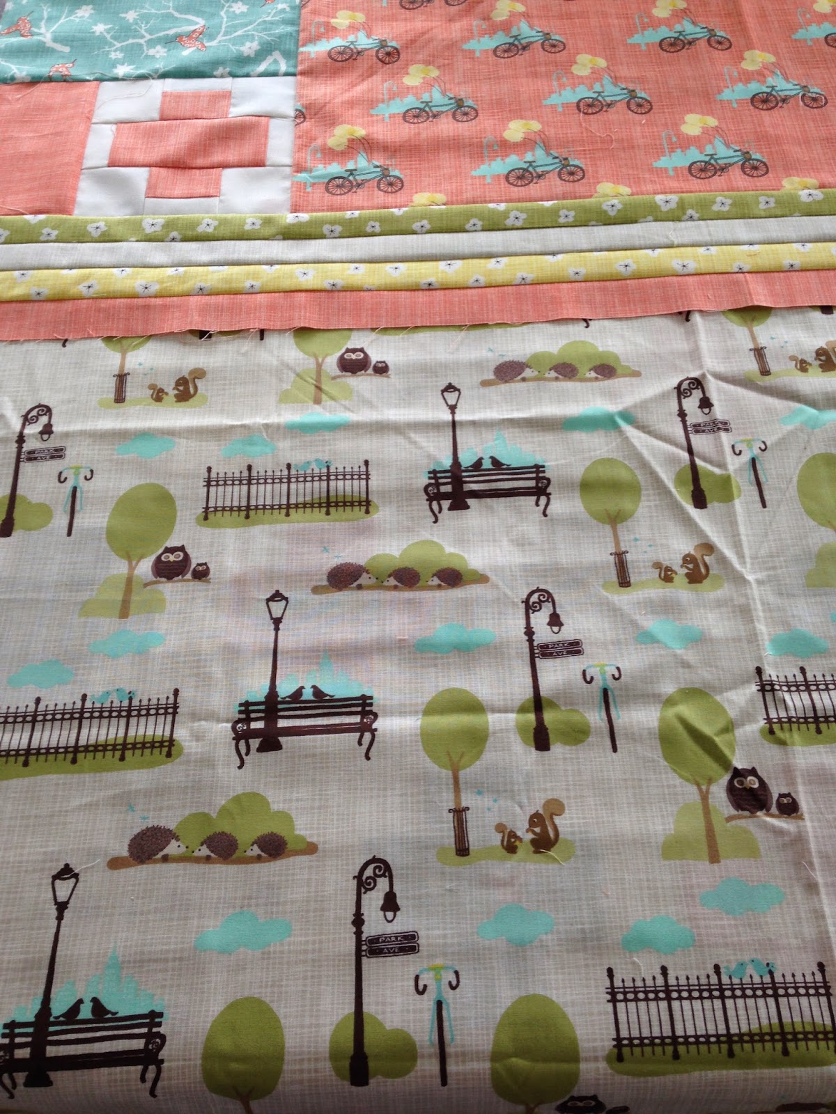 Pedal Sew Lightly: Hunter's Quilt