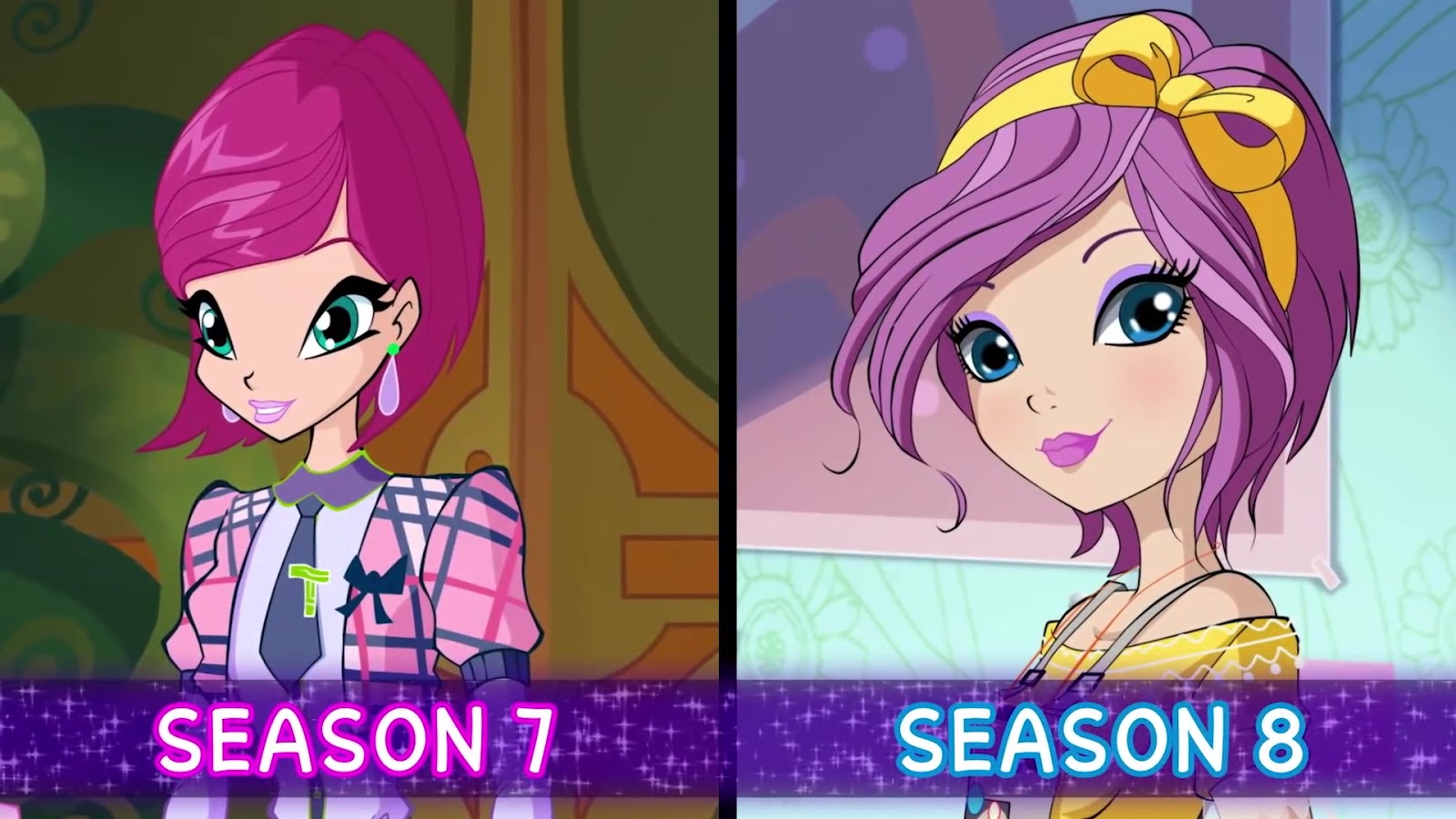 Winx Club fairies evolution from Season 1 to 8 🌟 - Winx Club All