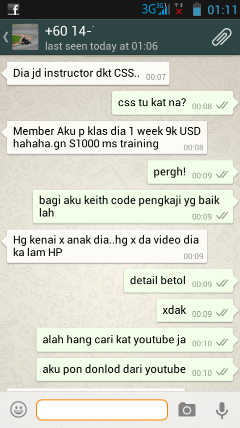 Tajeri Tsukasa: BERGURU DENGAN KEITH CODE