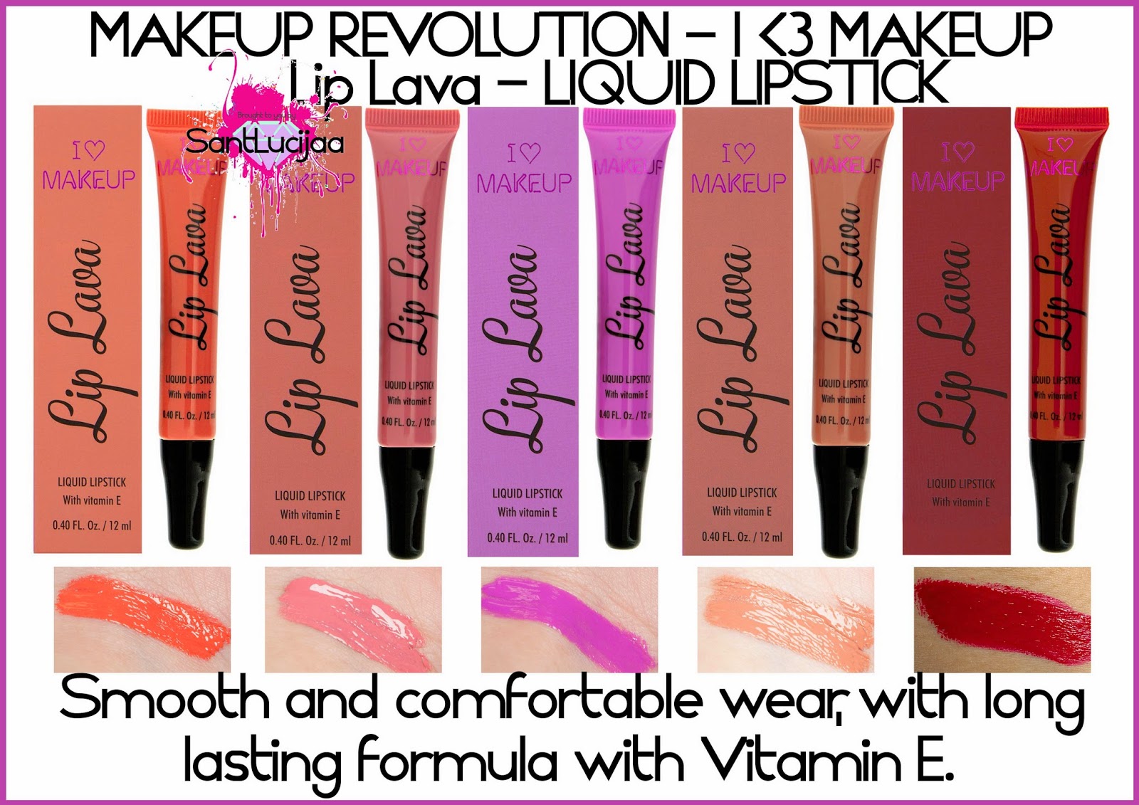 SantLucijaa: MAKEUP REVOLUTION I Heart Makeup Lip Lava Liquid Lipstick ...