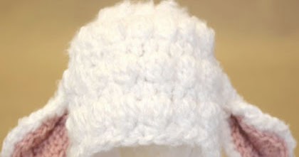 Beautiful Skills - Crochet Knitting Quilting : Crochet Lamb Hat - Free ...