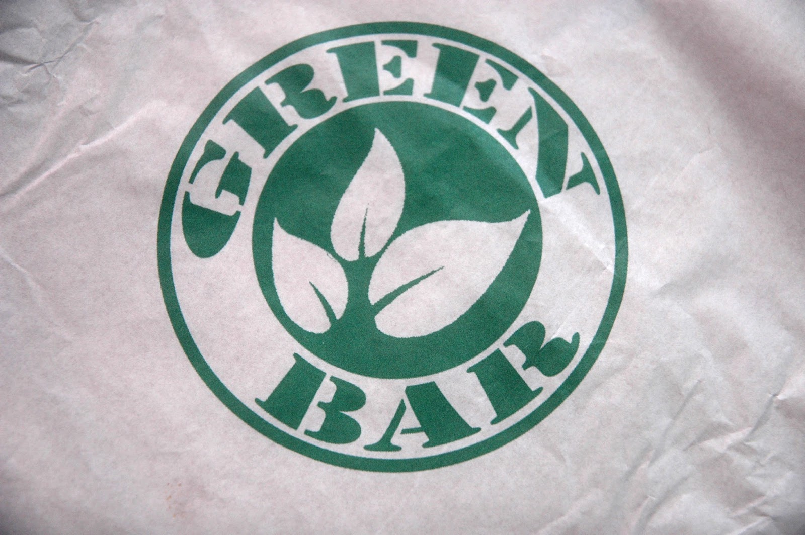 DUDE FOR FOOD: Green and Go at Green Bar Cafe