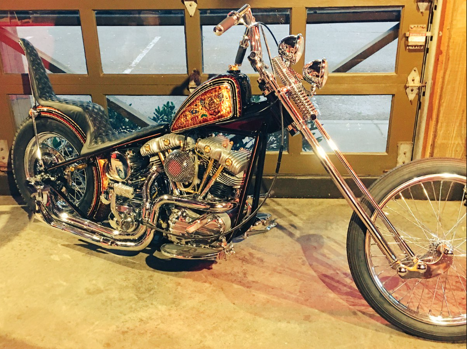 Throwback cycle parts: Sailor Jerry and Counts Kustoms collab being ...