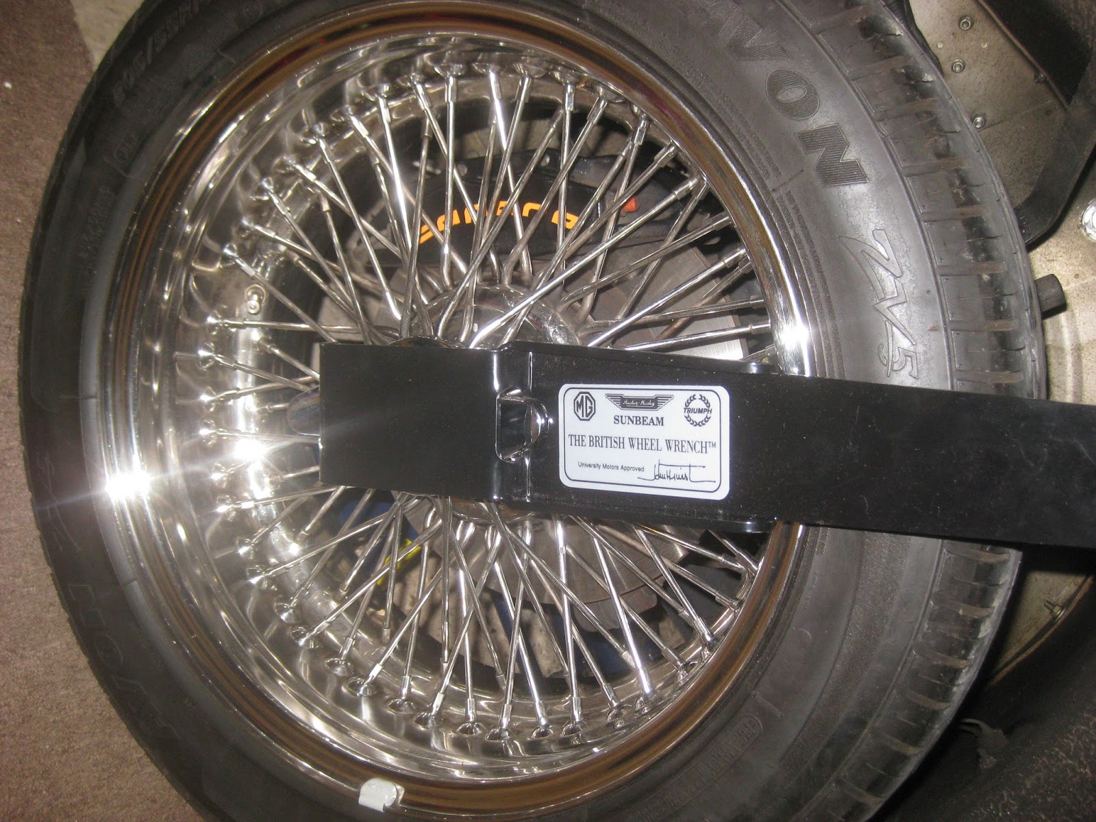 Morgan Technical and Other Topics Blog: Fitting my Mulfab Brake ...