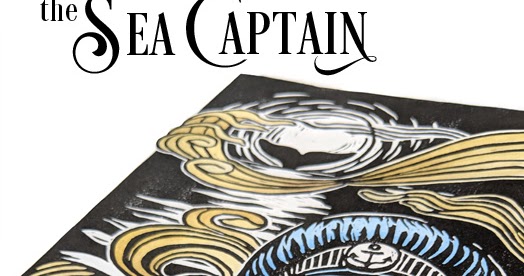 Nessy Designs: "The Sea Captain" Linocut Print