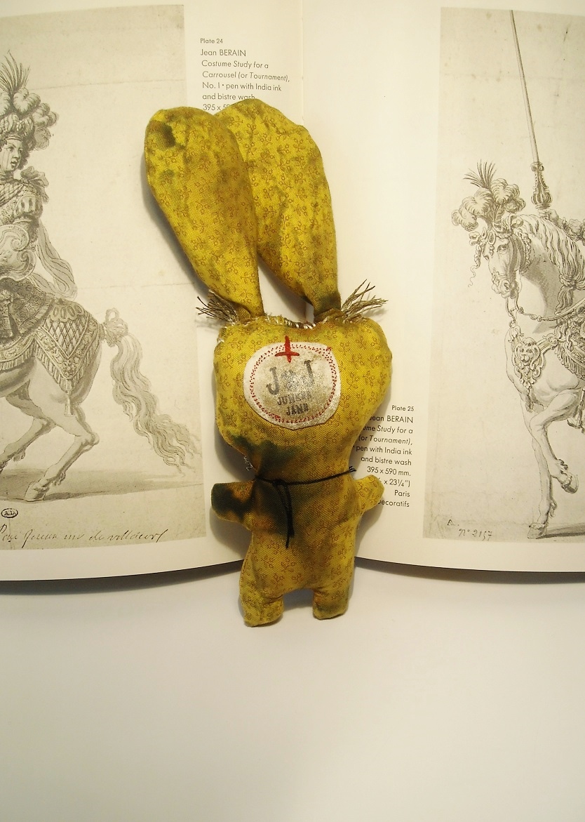 Junker Jane Monster Art Dolls: NEW! Funny Bunny Easter Voodoo Dolls