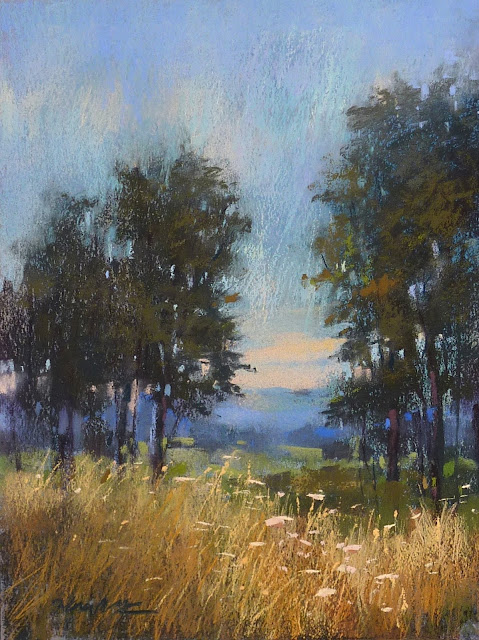 Painting My World: Why I Liked Blue Paper for Painting Trees