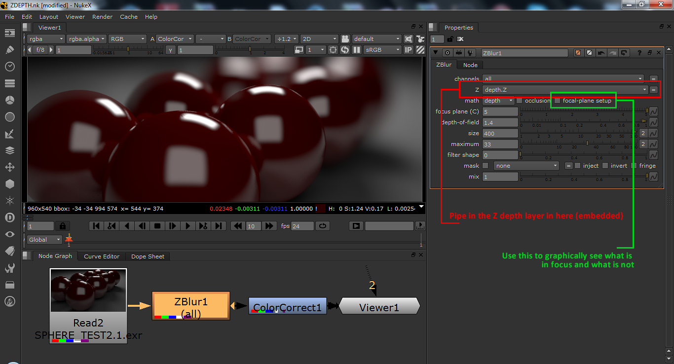 3d Vault Zdepth In Nuke