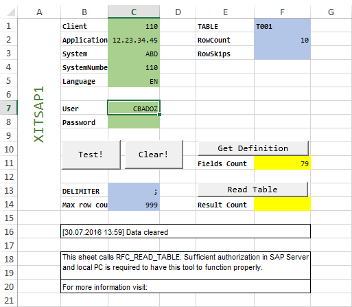 Excel And Word Sap Tools