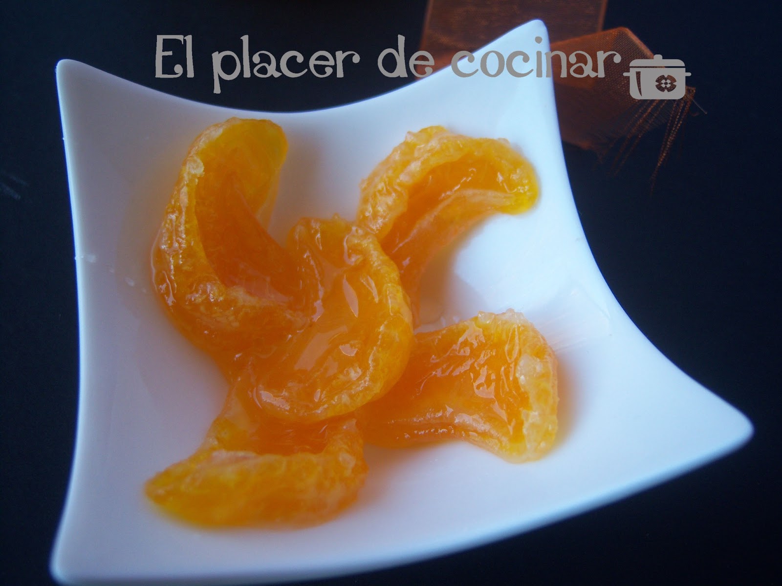 EL PLACER DE COCINAR: MANDARINAS CONFITADAS