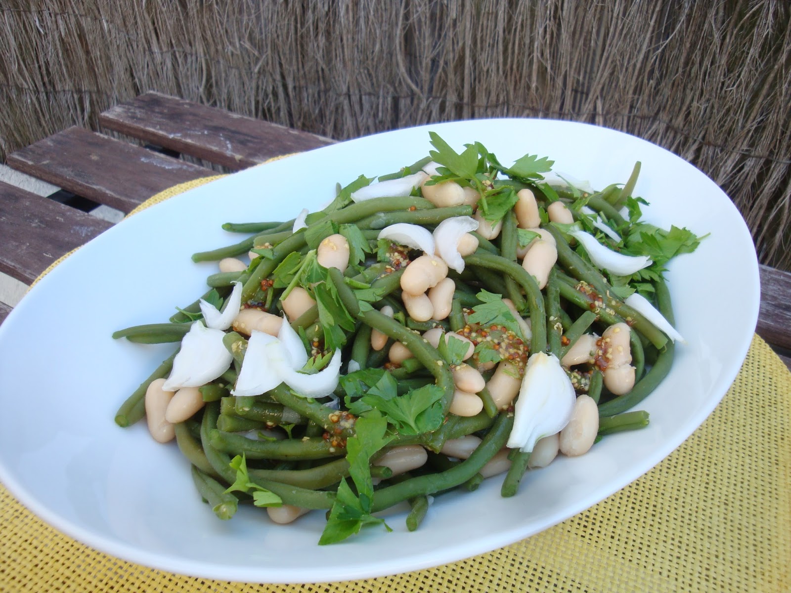 Salade haricot-haricot