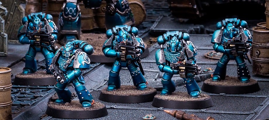 The Ordo Pigmentum: Alpha Legion: Painting 1 - Legion Indigo