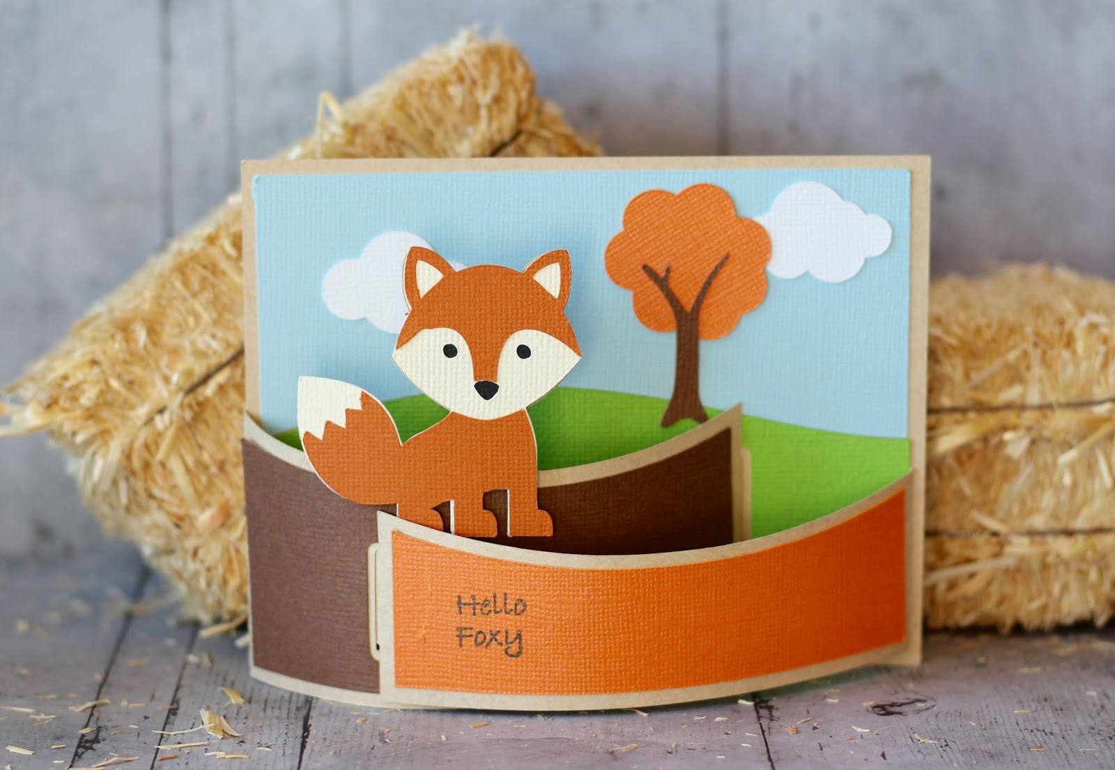 This and That: Hello Foxy Card