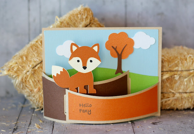 This and That: Hello Foxy Card