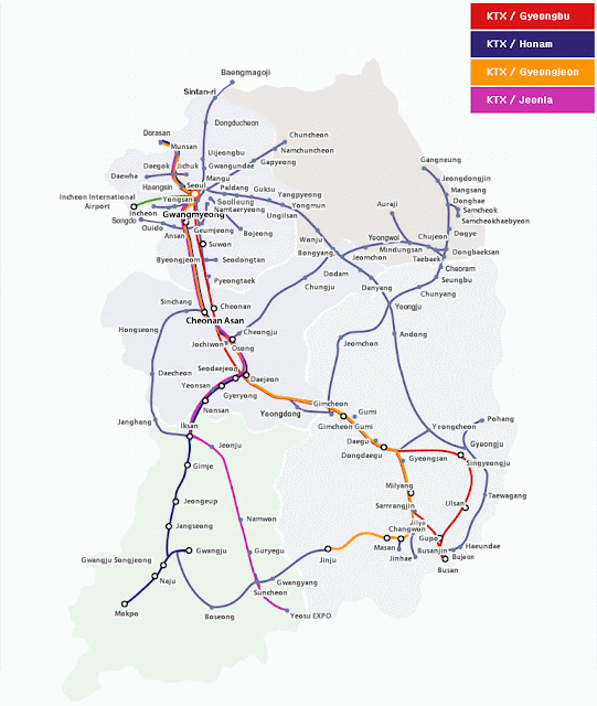 Backpacker's Tip Using Korail - South Korea