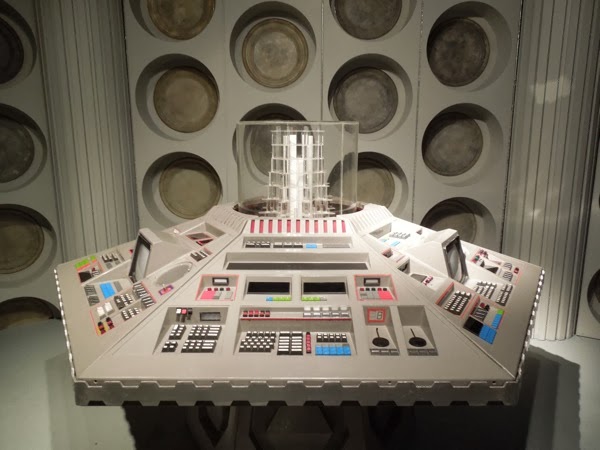 TARDIS control rooms from Doctor Who on display... - domesticjenni