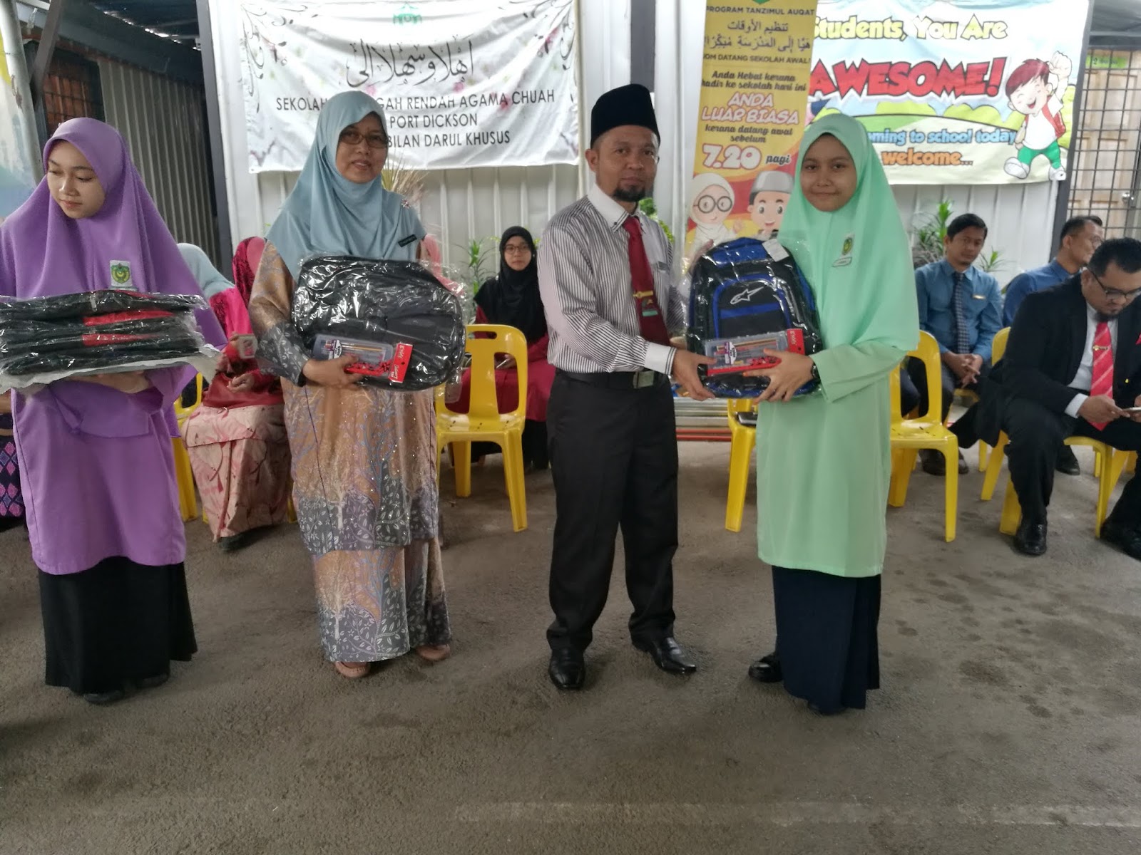 SM AGAMA CHUAH: Perhimpunan Hari Pertama Persekolahan 2019