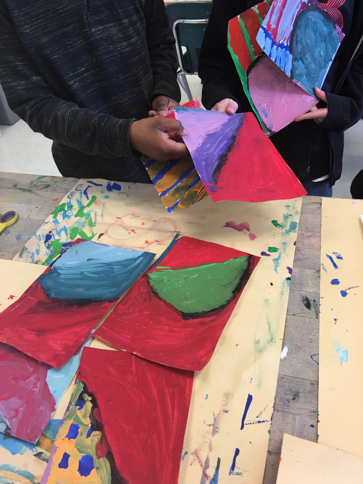 Art Room Blog: 4th Grade 4 Part Heart...