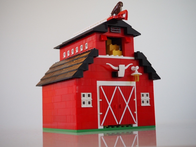All Day Bricks: Bid Red Barn LEGO Ideas Project Review