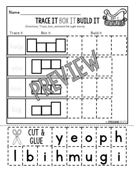 Emily Jane Creates: DECEMBER NO PREP KINDERGARTEN PACKET-OVER 100 PAGES!