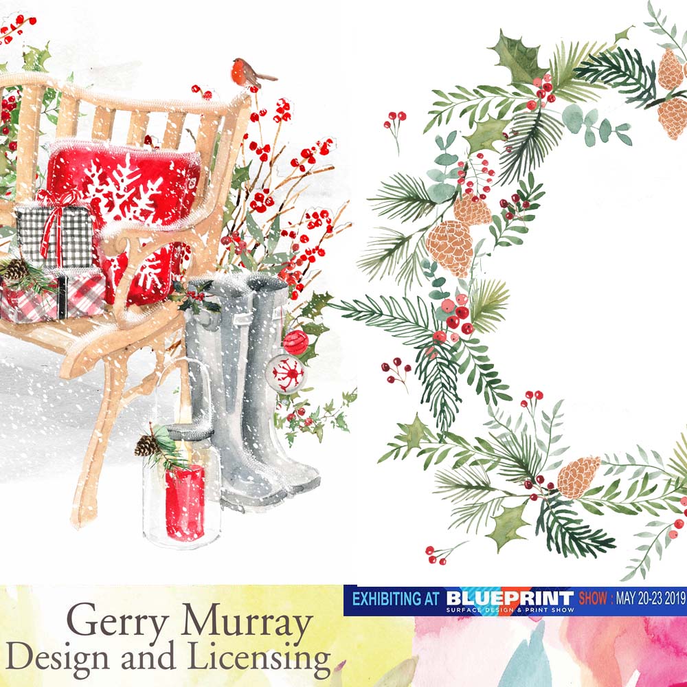 print & pattern: BLUEPRINT 2019 - gerry murray