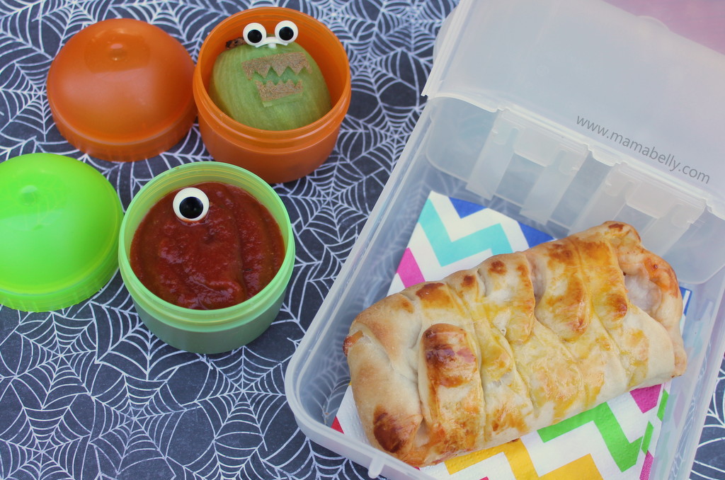 Mamabelly's Lunches With Love: Halloween Stromboli Lunch