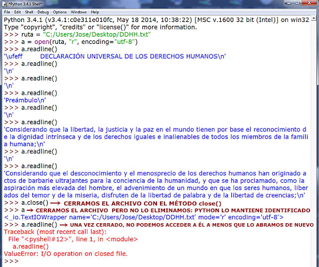 APRENDER A PROGRAMAR CON PYTHON: CREAR, ABRIR Y ESCRIBIR ARCHIVOS