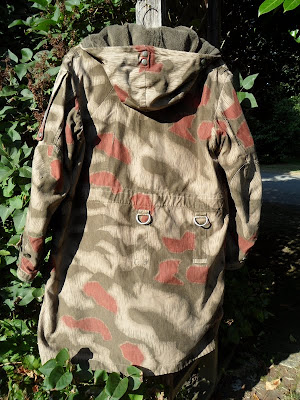 Four Bees: Bundesgrenzschutz Parka, BGS Sumpfmuster Camo