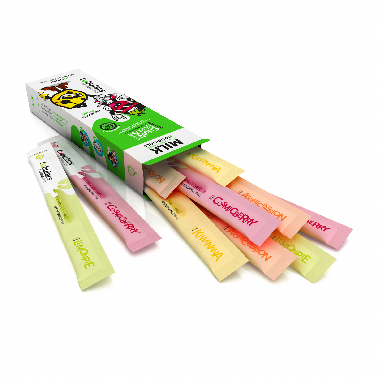 Tubulars Milk Flavoring Straws – Packaging Of The World