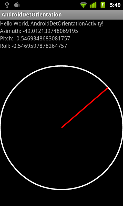 Android Coding Create Our Android Compass