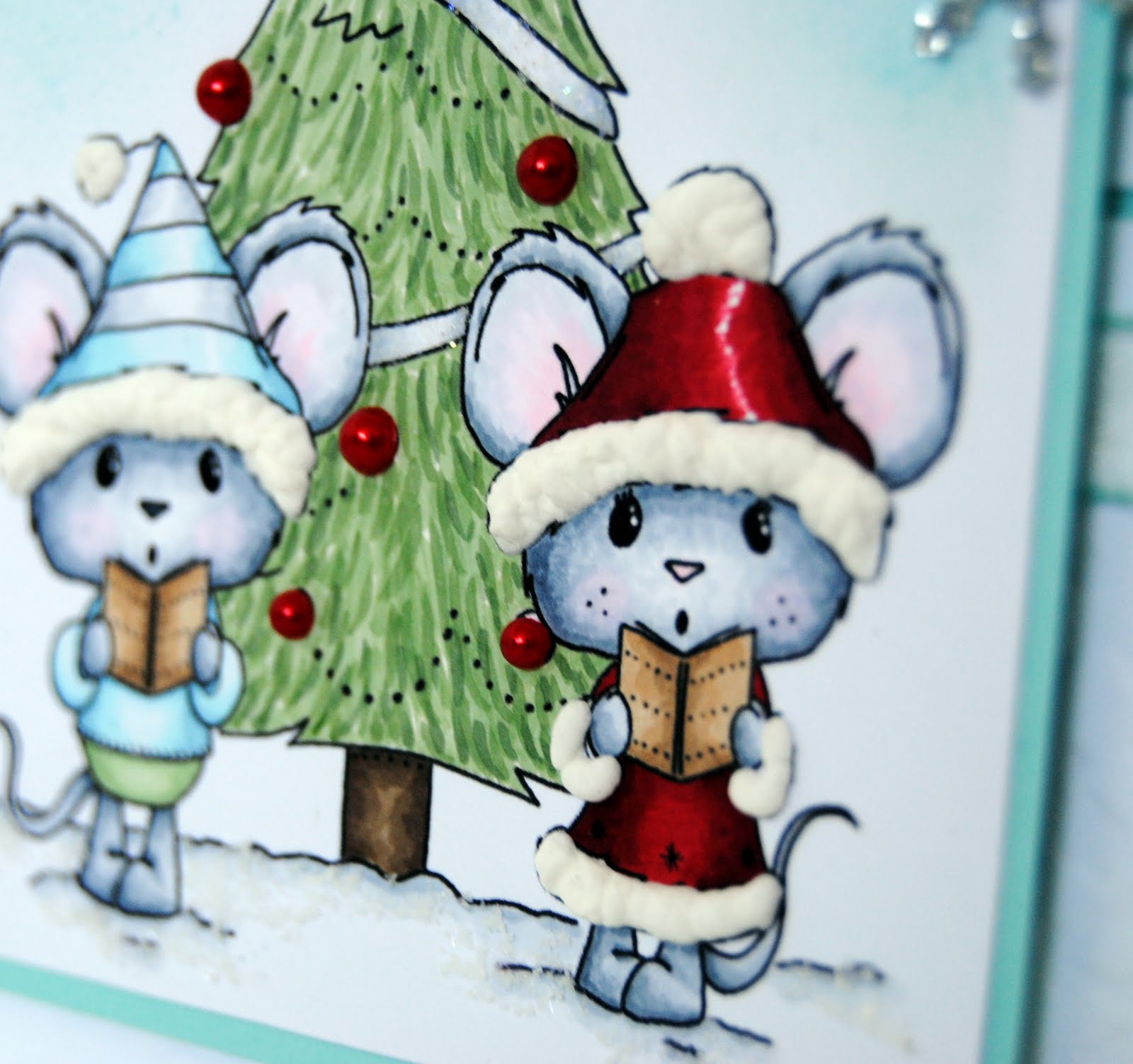 Scrap Paper Scissors etc.: Merry Christ'mouse'!