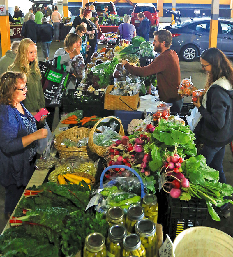 Jon and Teri's Farming Journey Blog: Brandon Farmer's Market September 5th