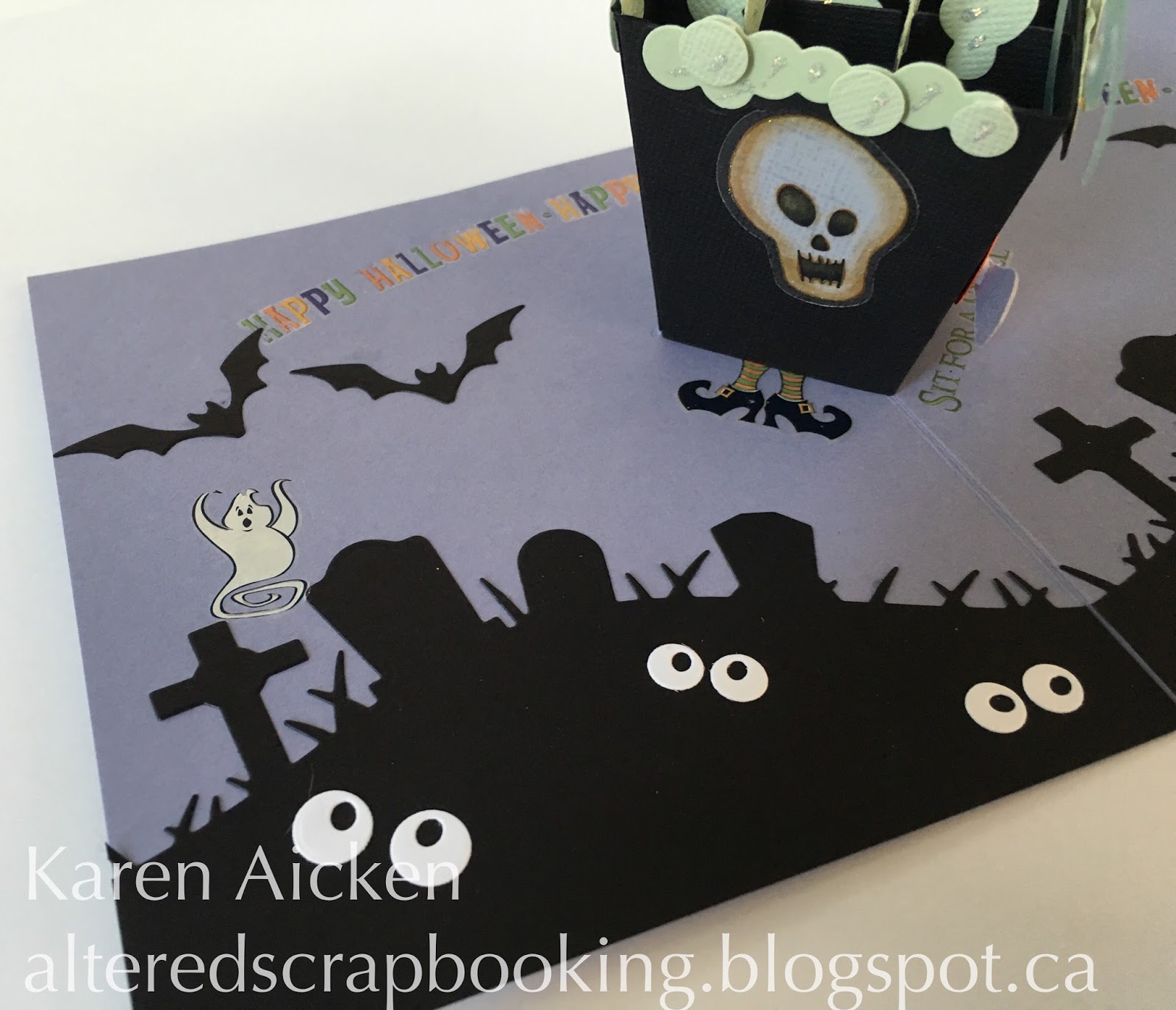 Altered Scrapbooking: Halloween Cauldron (NEW RELEASE)