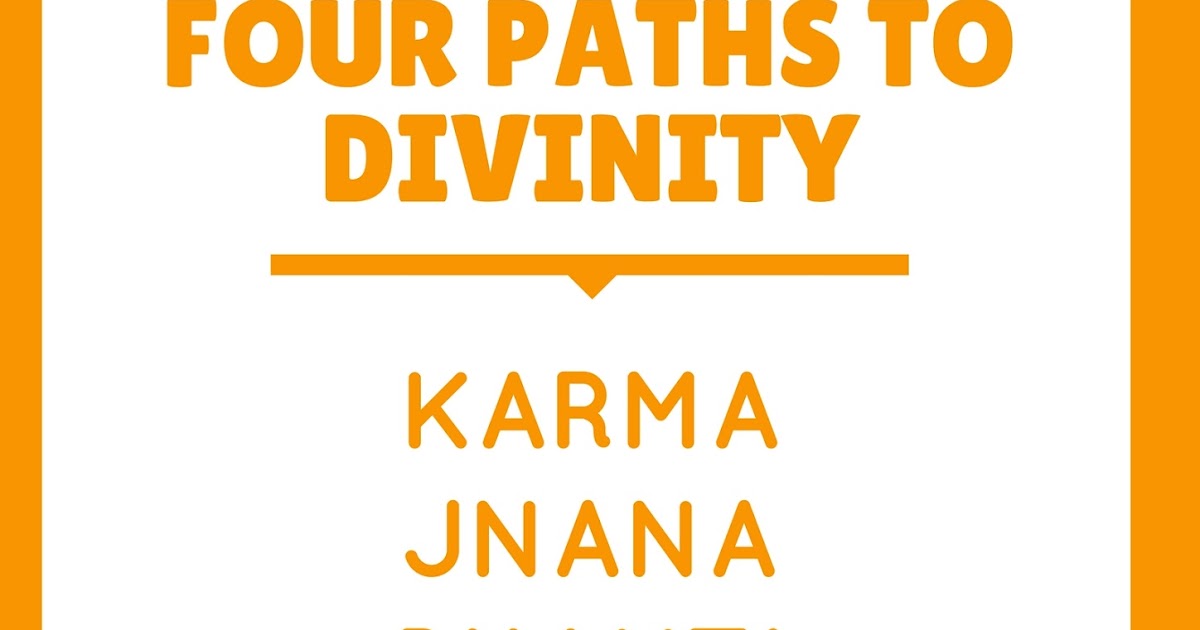 What are the Four Main Paths of Yoga in Hinduism?