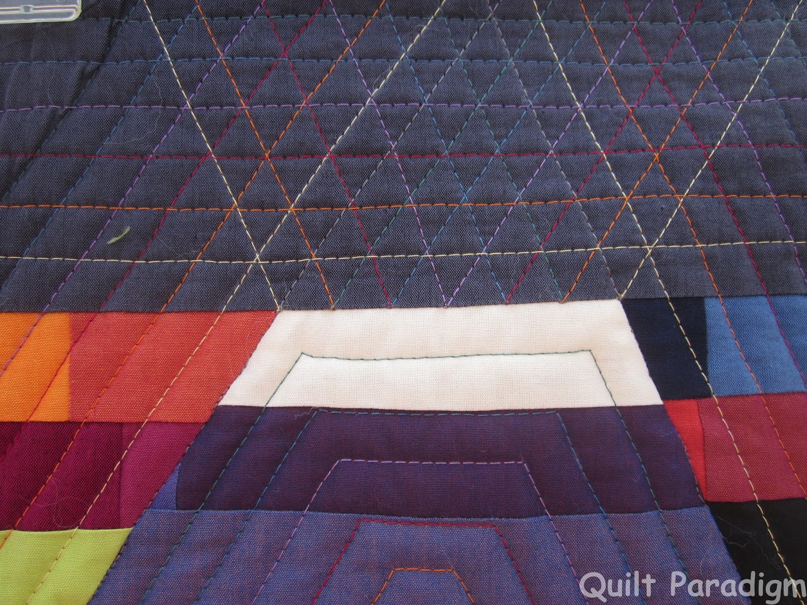 Quilt Paradigm: Nod to Gees Bend - Another Q3 FAL Finish!