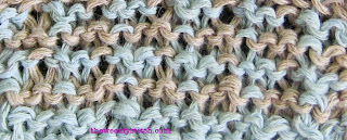 Two Color Tweed Stitch | The Weekly Stitch