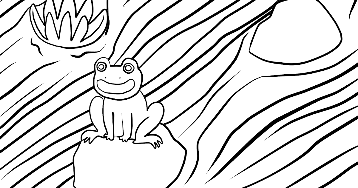 10 Flowing (Inktober 2018, a coloring page) / 10 Virtaava (Inktober ...