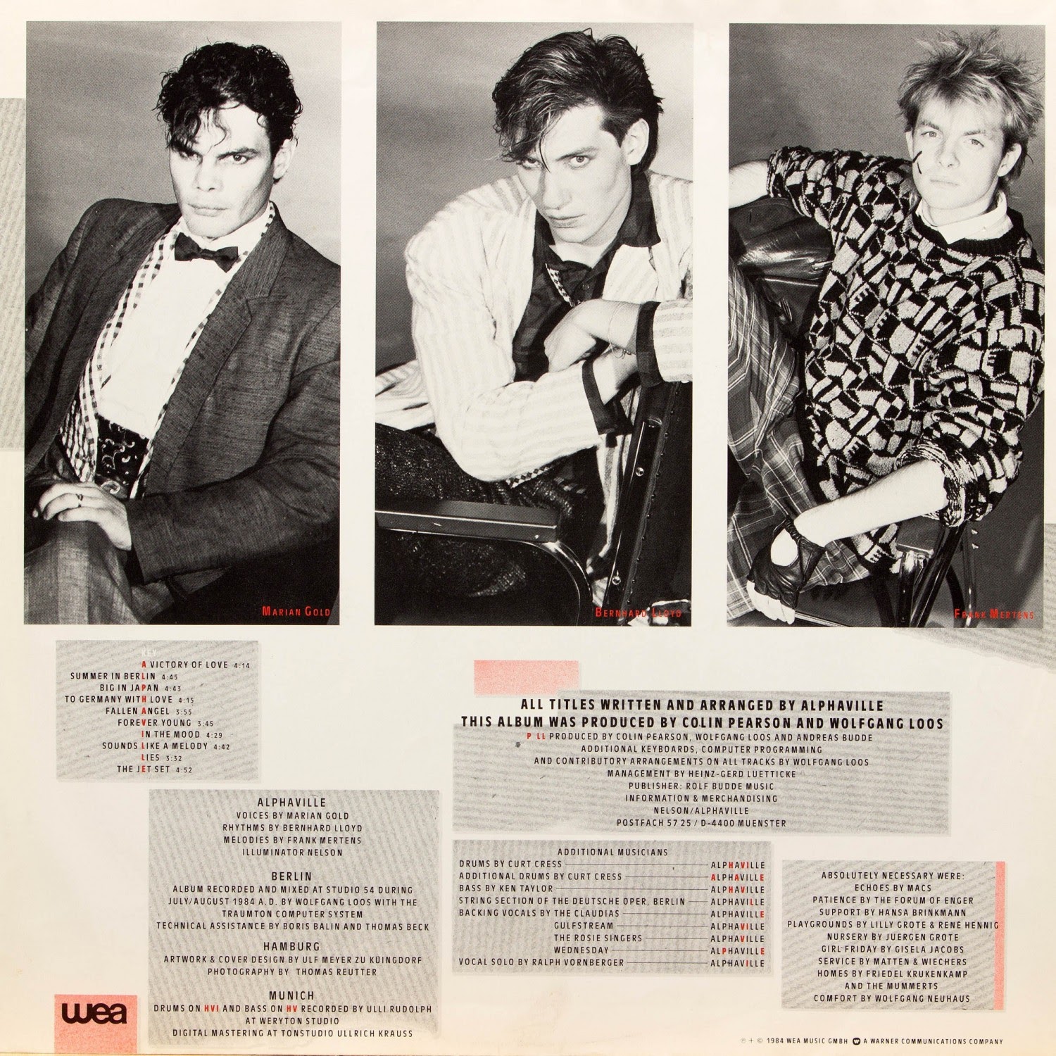 1984 Forever Young - Alphaville - Rockronología