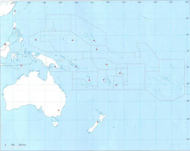 Geografía e Historia 4º ESO: 11 - Mapas Geográficos - Modelos Mudos