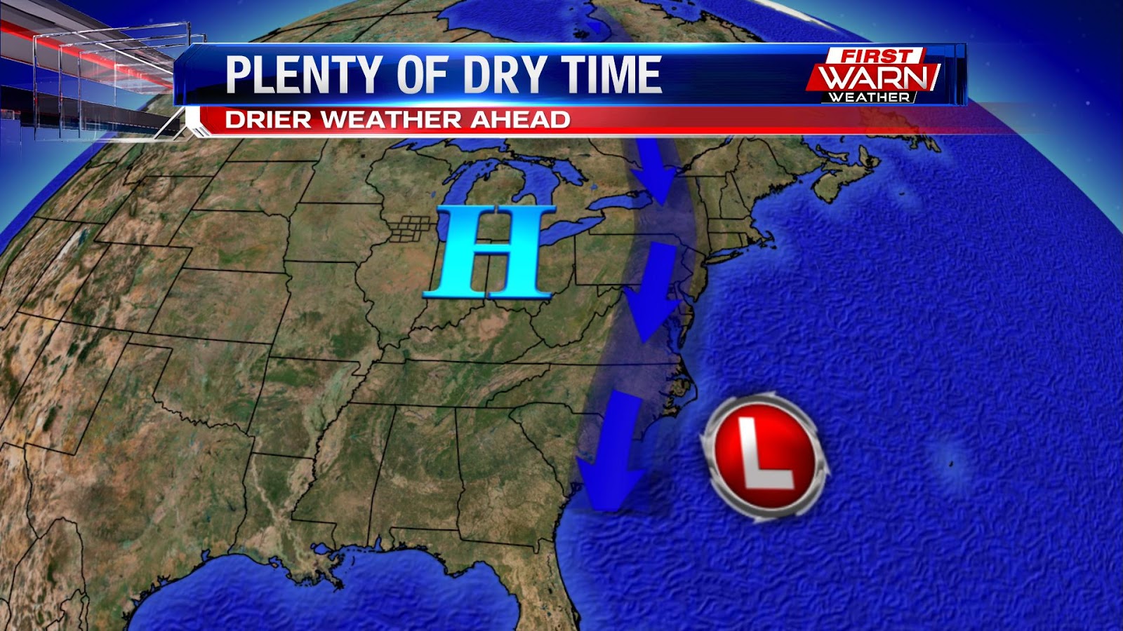First Warn Weather Team: Dry and Cool Weather Coming Up