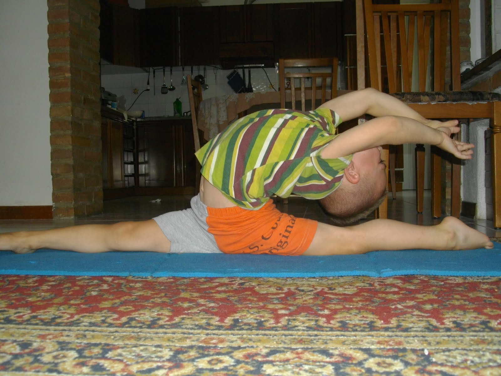 Giuliano Stroe: Giuliano's muscle and split