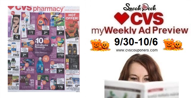 CVS Weekly Ad Preview (9/30-10/6) | CVS Couponers