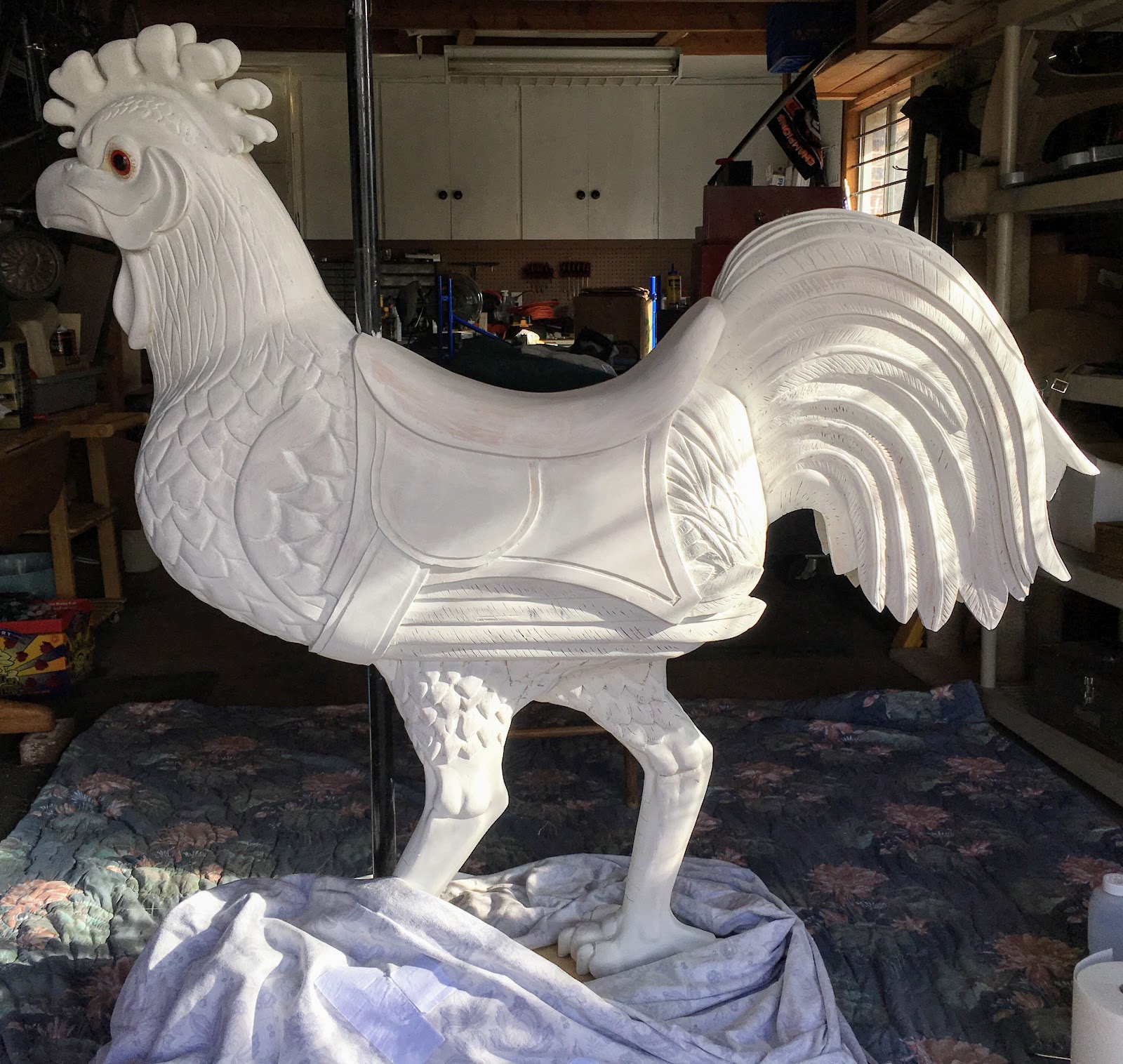 Wargames and Railroads: Chester the Rooster - WIP