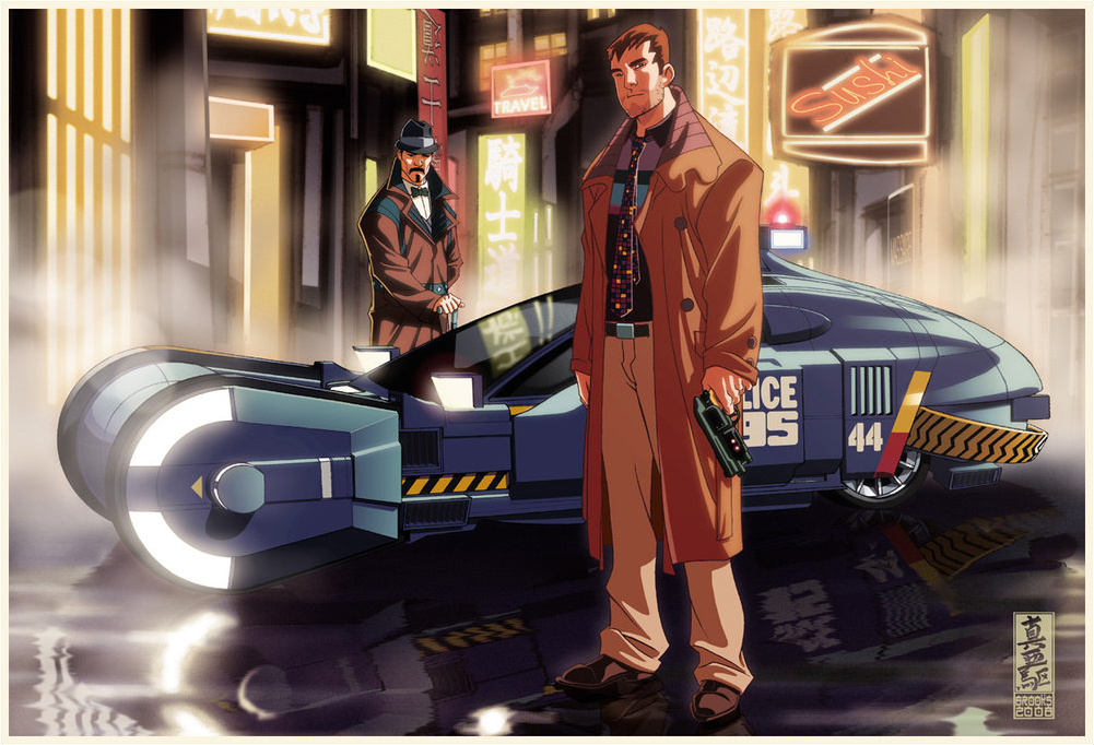 The Geeky Nerfherder: Movie Poster Art: Blade Runner (1982)